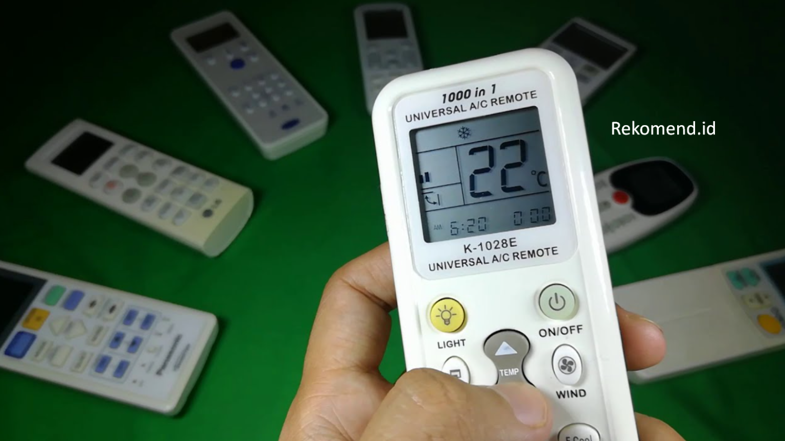 Daftar Kode Remot AC Polytron untuk Remote Universal