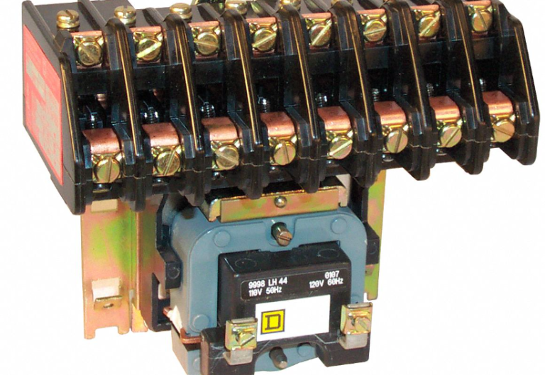 Pengunci dan Interlock Kontaktor Magnet Sistem Kontrol Motor