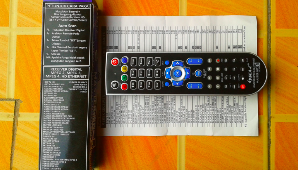 Cara Setting Remote K Vision C2000 Terbaru - Rekomend.id