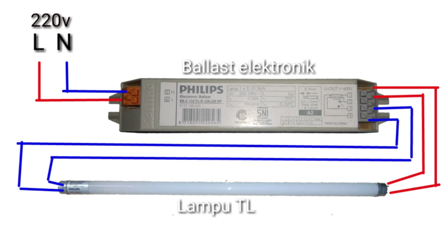 Rangkaian Lampu TL LED Philips Hemat Energi - Rekomend.id