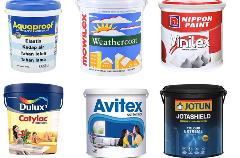 Jenis dan Satuan Cat Tembok untuk Hunian - Rekomend.id