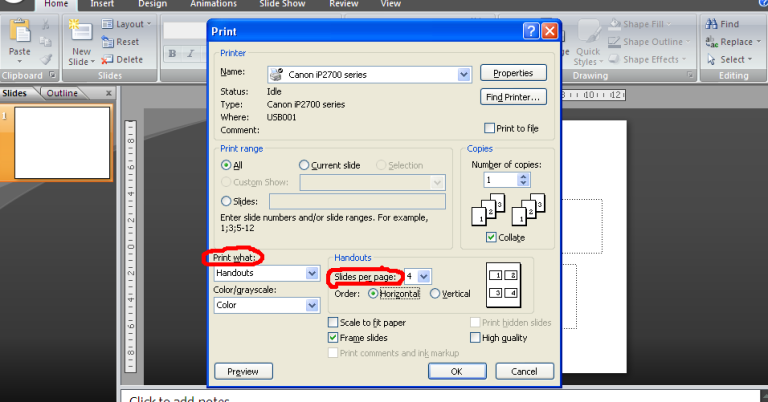 Cara Print Slide Power Point 2 Slide Show Full 1 Lembar - Rekomend.id
